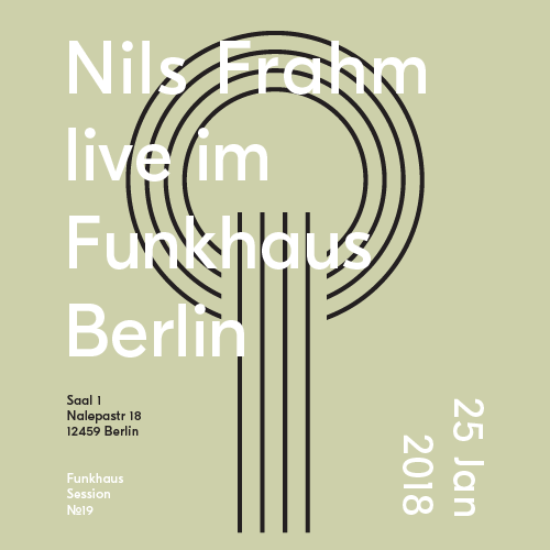 Tickets für Nils Frahm in Berlin am 2018-01-25 Funkhaus, Berlin ...